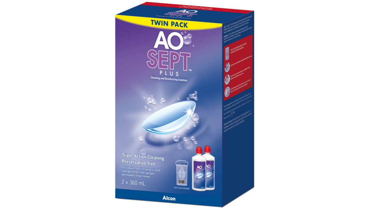 Alcon AO Sept Plus Twin Pack - Visique Optometrists