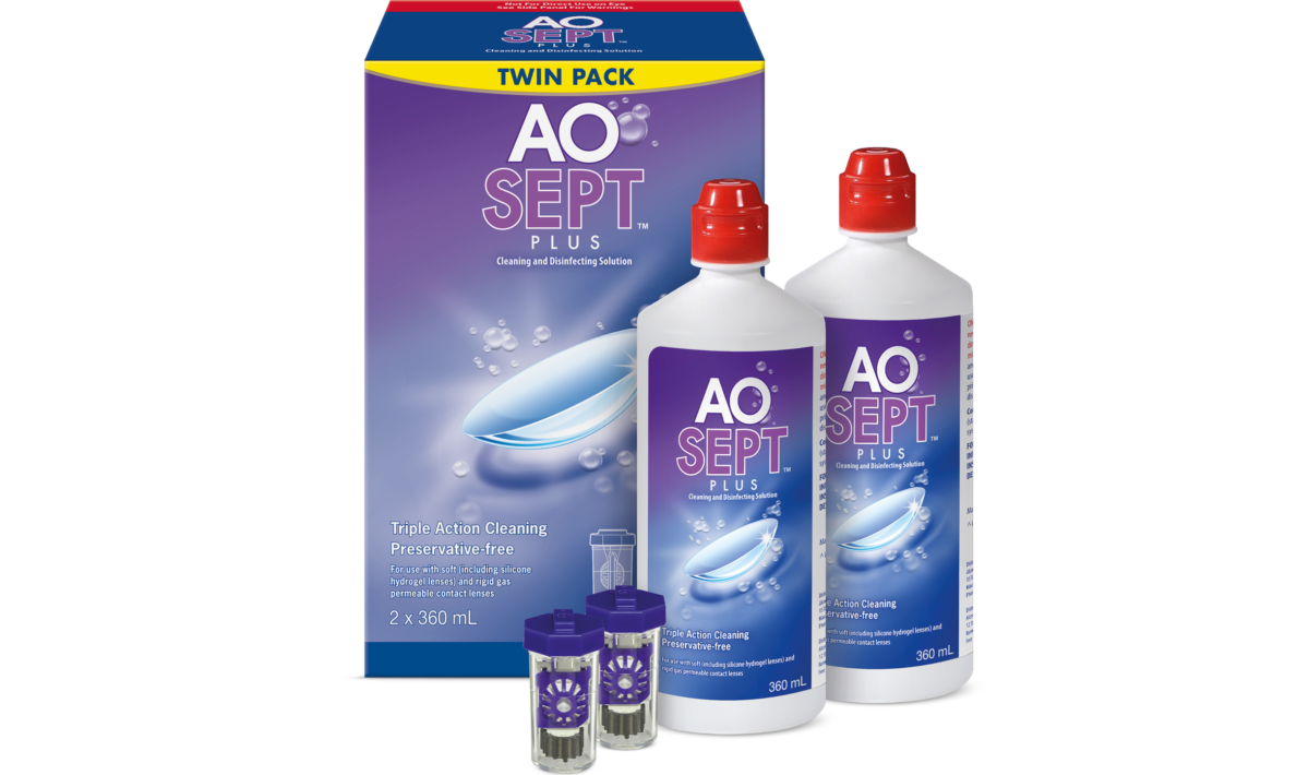 Alcon AO Sept Plus Twin Pack - Visique Optometrists