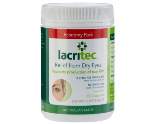 Lacritec Dry Eye Supplement 200 Pack - Visique Optometrists