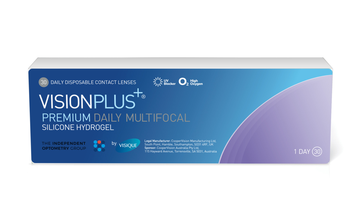 CooperVision Vision Plus Premium Daily Multifocal 90 Pack - Visique ...